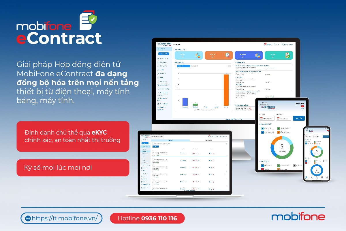 Hợp đồng điện tử - MobiFone eContract